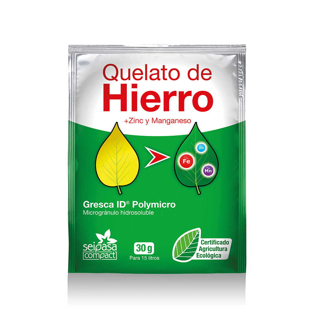 Quelato de Hierro Gresca ID® Polymicro - Seipasa Compact